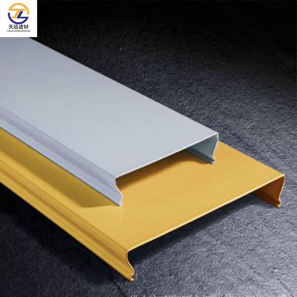 Quality PVDF Coating High Gloss ACM Composite Aluminum Metal Ceiling Panels for sale