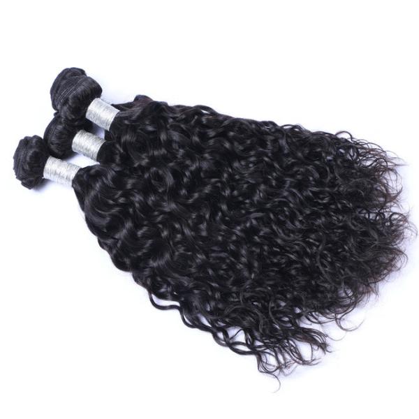 Quality 100% Virgin Unprocessed Raw Cambodian Hair Bundles Water Wave Customized for sale