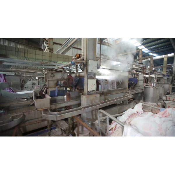 Quality Continuous Washing Line Rope Washing Machine 80m / Min for sale