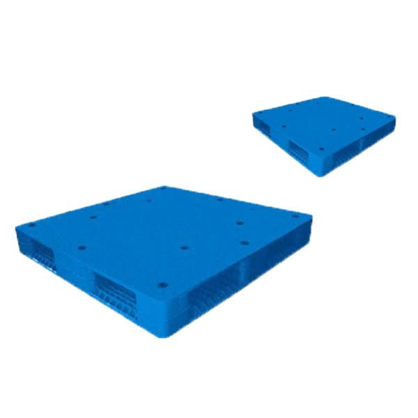 Quality Durable Flat Surface Industrial Plastic Pallet 1000*1000mm Warehouse Storage Packing for sale