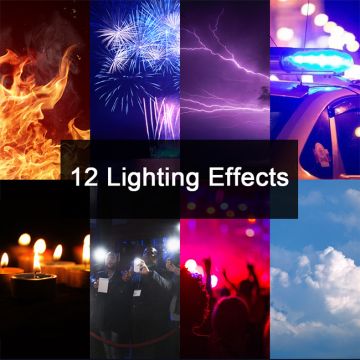 Quality SMD 200W LED Photography Panel 12 Lighting Effects DMX RGB Led Panel for sale