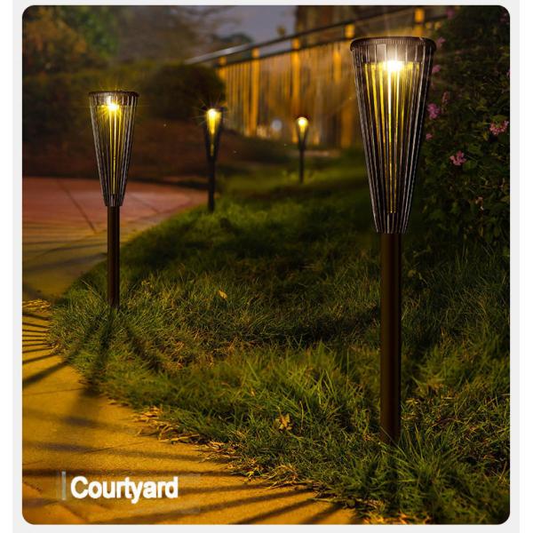 Quality Waterproof LED Solar Lawn Lamp for Villa Courtyard Garden Working Temperature for sale