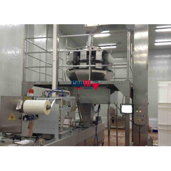 Quality Fresh Poultry Auto Bagging Weighing Machine 2500 Gram for sale