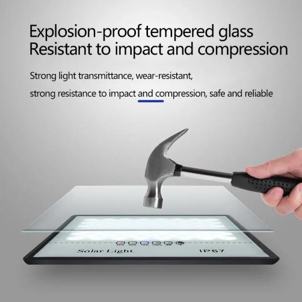 Quality Lens highlighting garden spotlights solar powered flood light remote control for sale