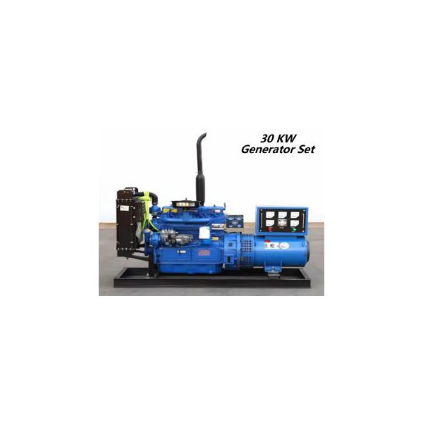 Quality Stable Voltage 30 Kw Diesel Generator 590KG 6 Cylinder Diesel Engine Generator for sale