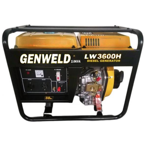 Quality 2.2kW / 230V / 50Hz / 60Hz Portable Diesel Generator for sale