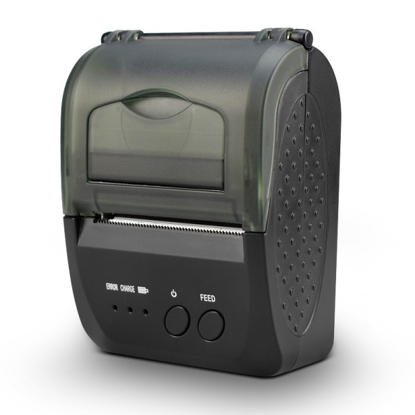 Quality Black ESC TSPL Command POS Receipt Printer 12x24 Bluetooth With USB Charge for sale