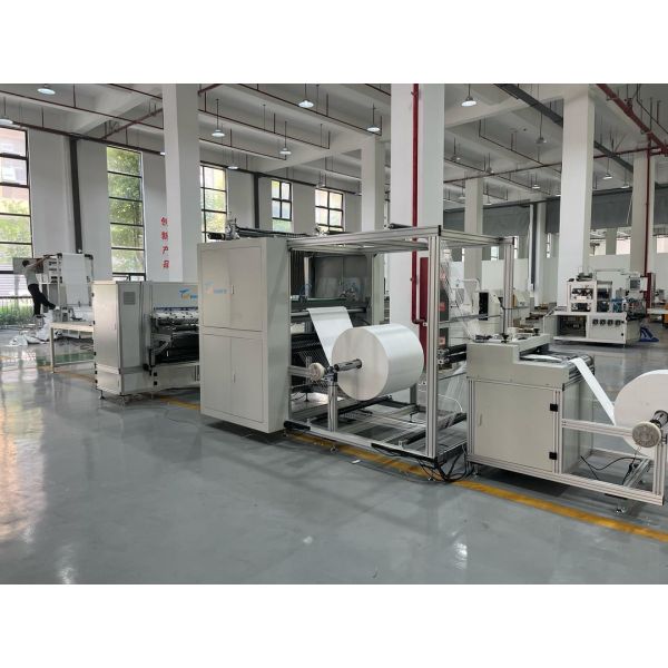 Quality High Temperature Resistant Glass Fiber Filter Paper Folding Production Line for sale