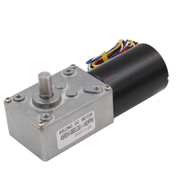 Quality High Torque Brushless 12 volt geared dc motor A5840 Self Locking for sale