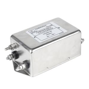 Quality Single Phase EMI Filter RFI Noise Filter M4 Screw Output 250V Power Line Filter for sale