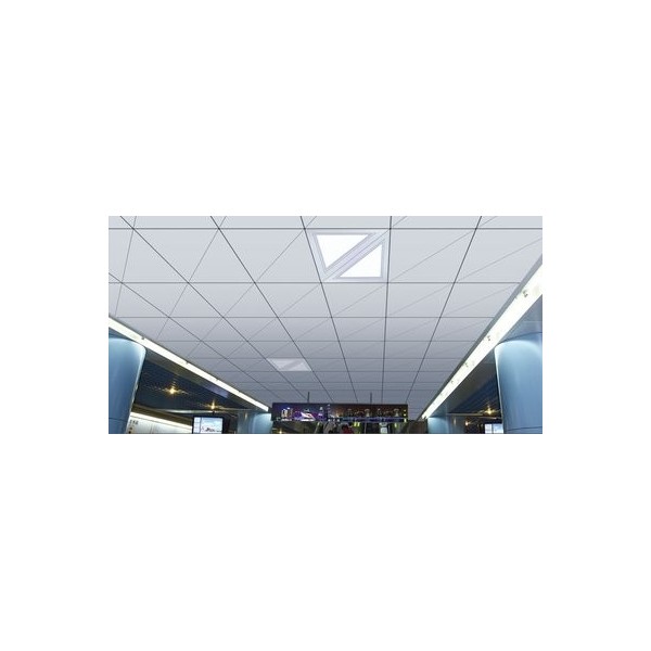 Quality Aluminum Alloy Metal Triangular Clip In Ceiling For Conference Room for sale