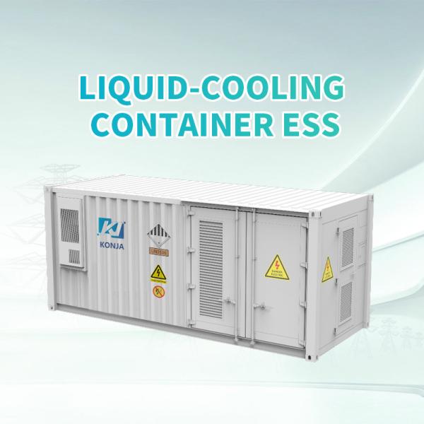 Quality KonJa Liquid-Cooling 3.44MWh Container Energy Storage System Grade A Battery for sale