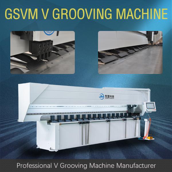Quality CE V Groove Cutting Machine Metal Curtain Wall Panel Horizontal V Cutting Machine for sale