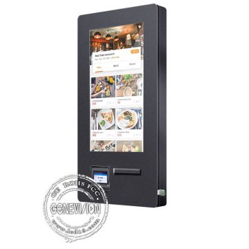 Quality Outdoor Wall Mount Self Service Kiosk Contactless Payment With QR Scanner for sale