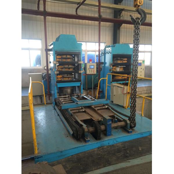 Quality PLC Controlled Solid Rubber Tire Vulcanizing Machine YLL-4/8000 4000kN-30000kN for sale