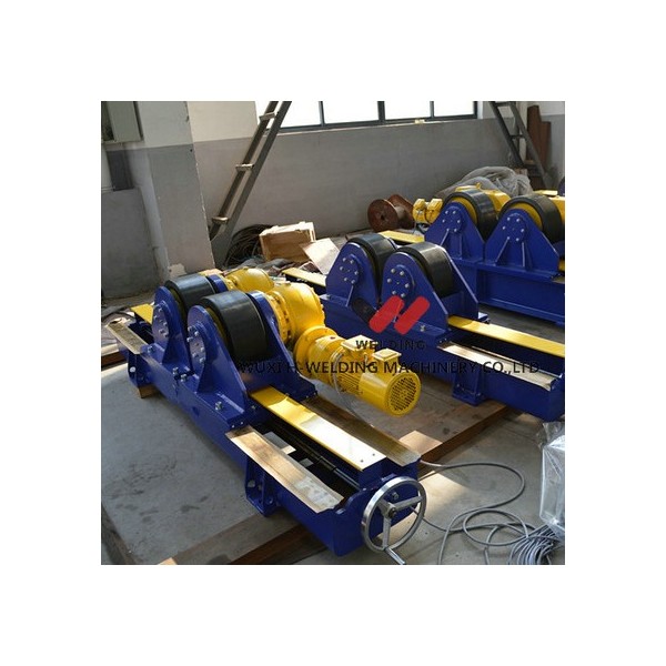 Quality 5000kg Pipe Welding Rotator Lead Screw Adjustable For Tank for sale