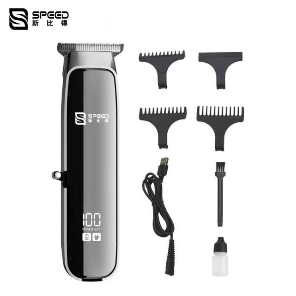 Quality LED Display Home Electric Cordless Hair Trimmer 5V-1A Hair Cut Machine for sale