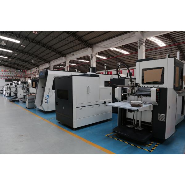 Quality Cardboard Box Making Positioning Machine With Double Basler Cameras for sale