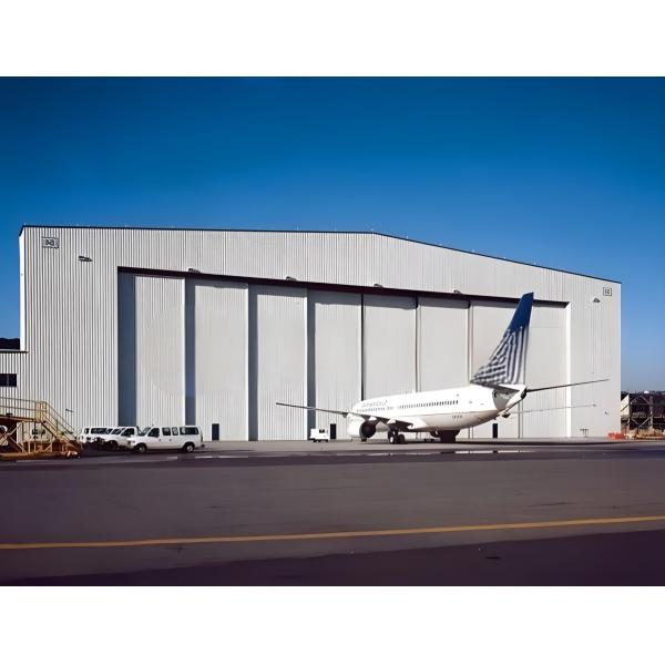 Quality Modular Easy Assembly Aircraft Hangar Steel Buildings Budget-Friendly Solution for sale