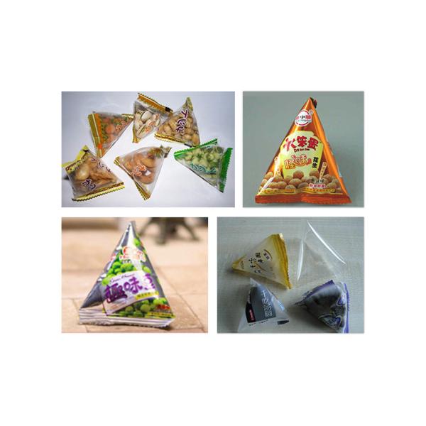 Quality PE NILO Cotton Candy VFFS Packaging Machine Triangle Bag 220mm for sale