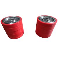 Quality Custom Colour Industrial Polyurethane Coated Wheels For Trucks And Machinery for sale