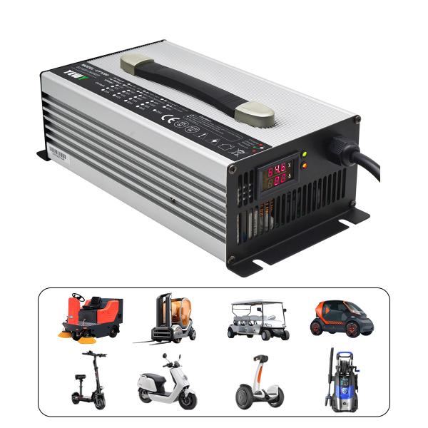 Quality Output 12 Volt LiFePO4 Battery Charger 1200W EV Universal Charger for sale