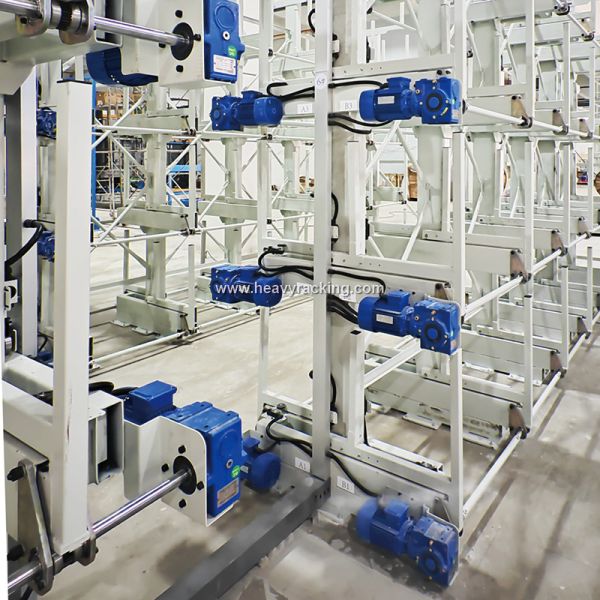 Quality Telescopic Cantilever Rack Roll Out Racking for sale