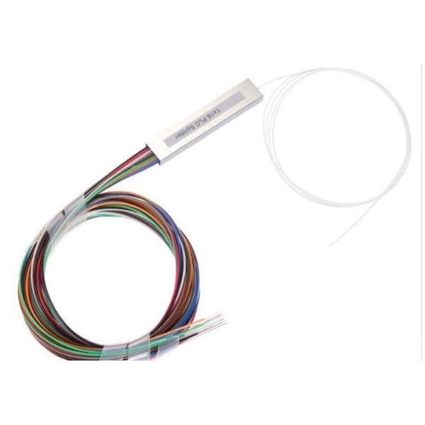 Quality 1.5m Fiber Optic PLC Splitter , Optical Cord Splitter Without Connector for sale