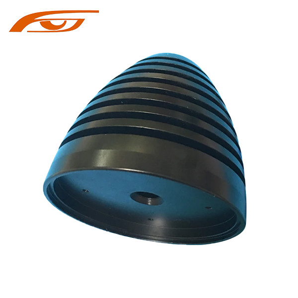 Quality Cnc Machining Components Investment Die Casting Process Black Painting Coated for sale