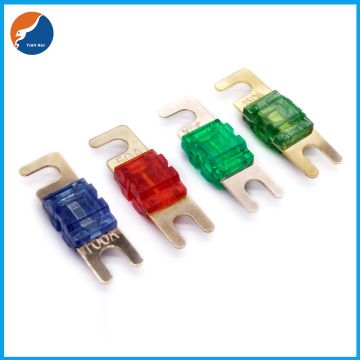 Quality Colorful Automotive Auto Stud Bolt Down Fuse MIDI Fuses 30A-200A Polycarbonate for sale
