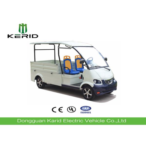 Quality Free Maintenance Battery Powered Electric Cargo Van , Electric Utility Truck With 2 Seats for sale