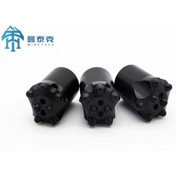 Quality 38mm Tapered Button Bit With 7 Tungsten Carbide Tips For Blasting Hole And for sale