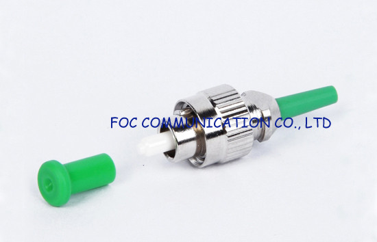 Quality Optical Fiber Connector FC / APC 0.9mm For Fiber Optic Communication Network for sale