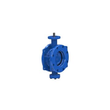 Quality High Performance Double Eccentric Butterfly Valve Two Side Sealing Available for sale