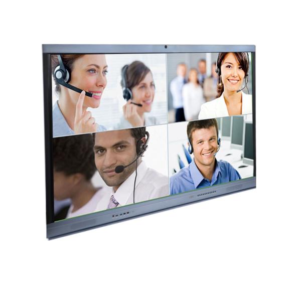 Quality 4K Camera Amd Mic LED Interactive Whiteboard For Video Conference for sale