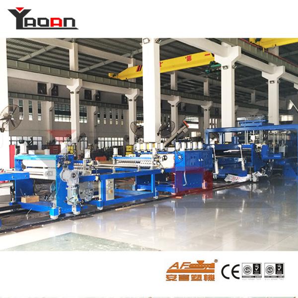 Quality PET Corrugated Wave Roof Tile Sheet Extrusion Machine Width 850-1050mm for sale
