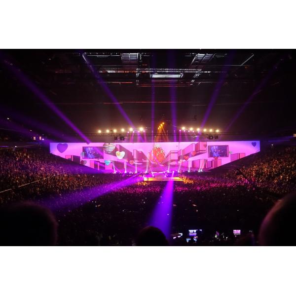 Quality Front / Rear Transparent Hologram Show Screen Projection Screen Holoflex 30m for sale
