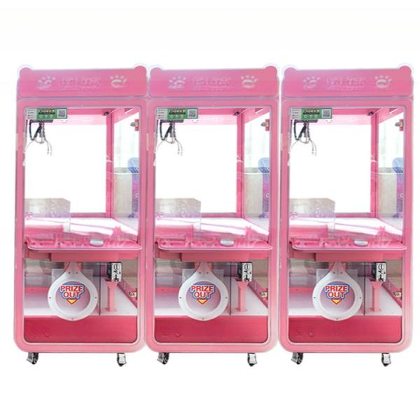 Quality Adjustable Claw Game Machine 1 Person Safety For Indoor Mall for sale