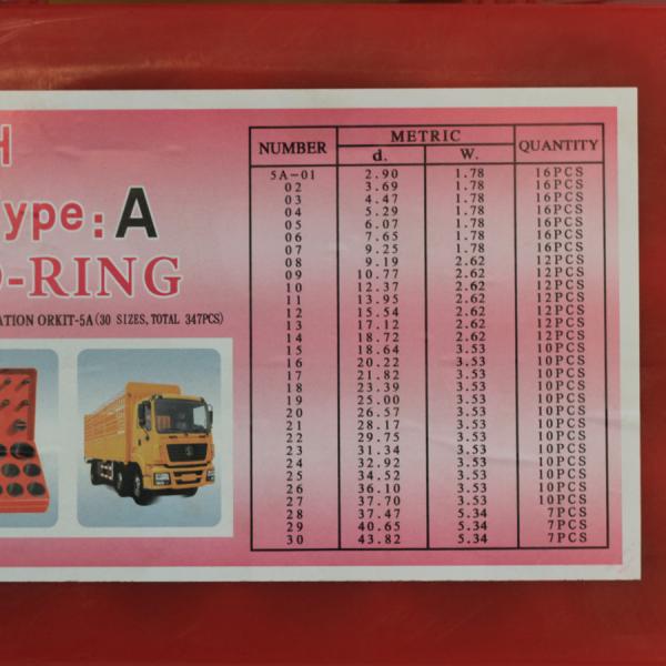 Quality High Temperature Resistant O-Ring Box Service Kit Set for NBR Hydraulic Cylinder for sale