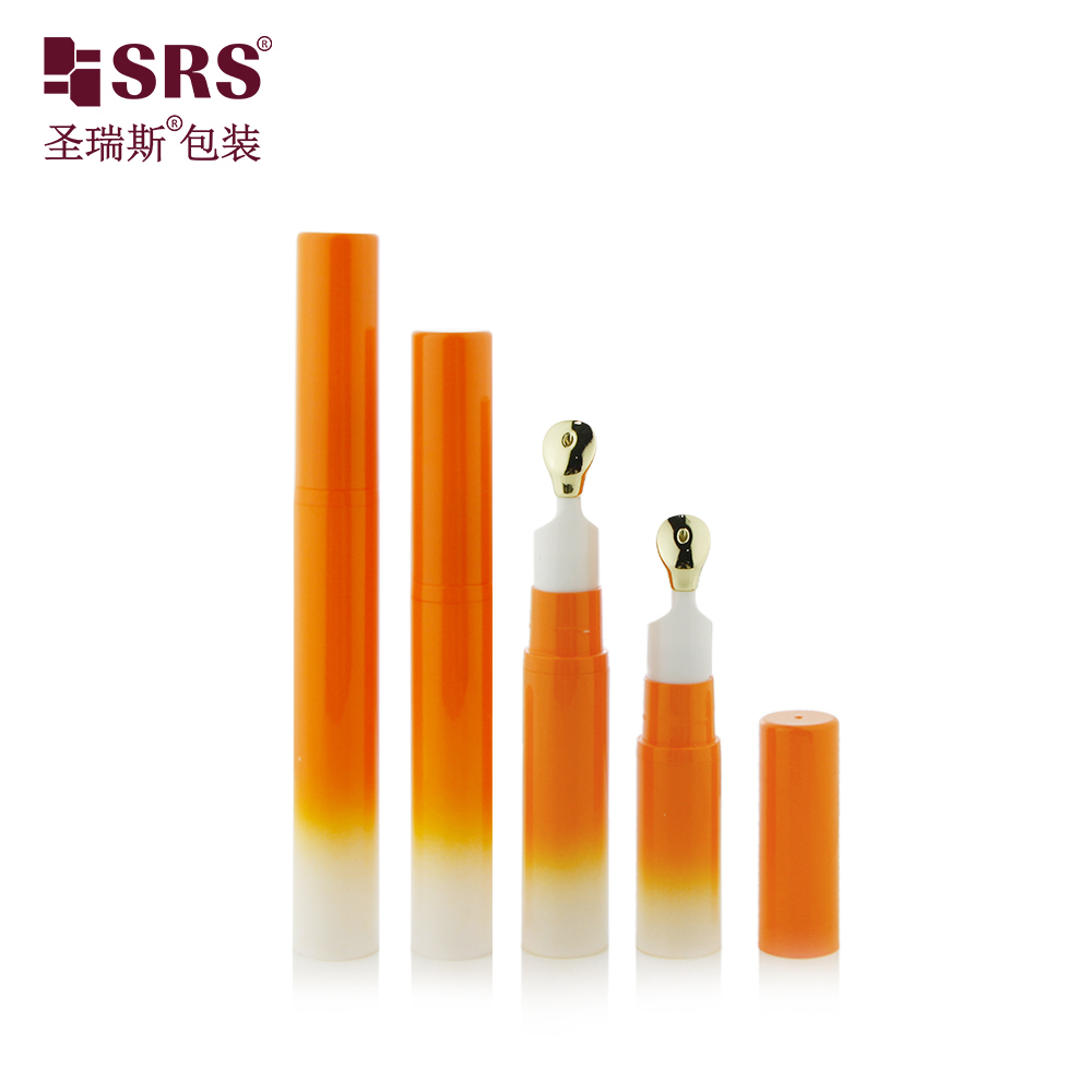 Quality A0031B 5ml 10ml 12ml 15ml Empty Airless Pumpp Bottle With Metal Zinc Head for sale