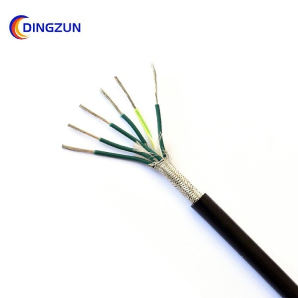 Quality 6 Cores FEP Insulated Shielded Silicone Cable for sale