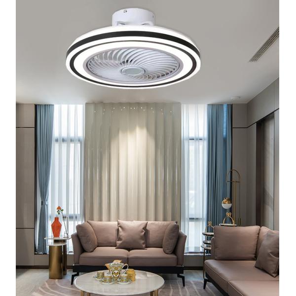 Quality 42inch Hanging Ceiling Fan With Light Retractable Fan Chandelier for sale