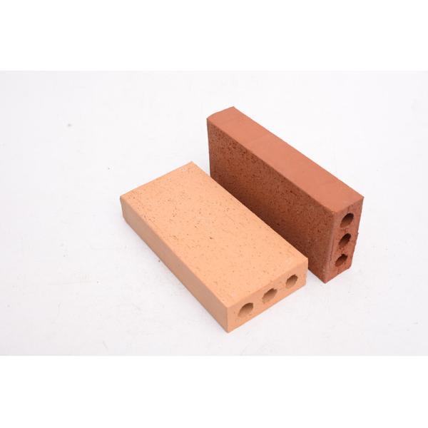 Quality High Strength Type Thin Brick Flooring For Outside Road Paving With Holes for sale