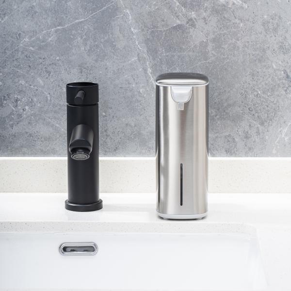Quality Bathroom Automatic Liquid Foam Soap Pump With Touch-Free Rechargeable Technology for sale