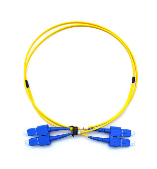 Quality SC UPC SC UPC SM Fiber Optic Jumper 2.0mm LSZH 3m ISO9001 Certification for sale