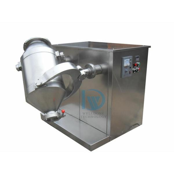 Quality Rotating Drum Three Dimensional Stirrer Blender Powder Mixer For Herbs for sale