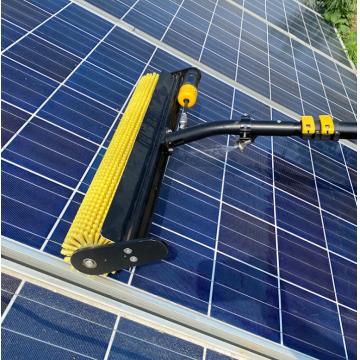 Quality 7.5m Pole Photovoltaic Robot Solar Panel Snow Washing Brush for sale
