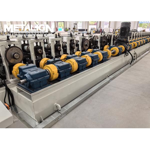 Quality Pre Punching Automated Rack Roll Forming Machine Line For Adjustable Width Heavy for sale
