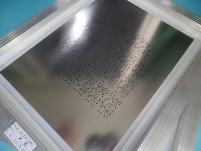 Quality SMT Assembly Solder Paste Stencil | PCB Stencil with aluminum frame 420 mm x 520 for sale