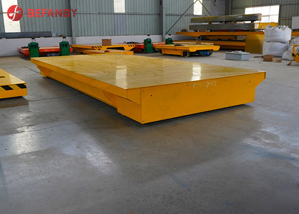 Quality Metal Industry Cast Steel Wheel Battery Transfer Carts On Rail for sale